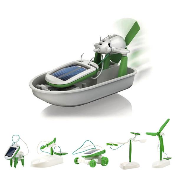 6-in-1 DIY Solar Toy Kit - GEEKYGET