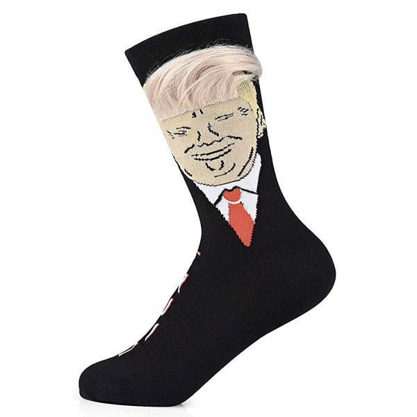 America Donald Trump Hair Socks - GEEKYGET