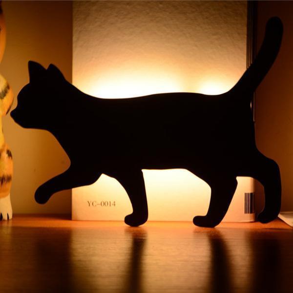 Sound Activated Cat Night Light - GEEKYGET