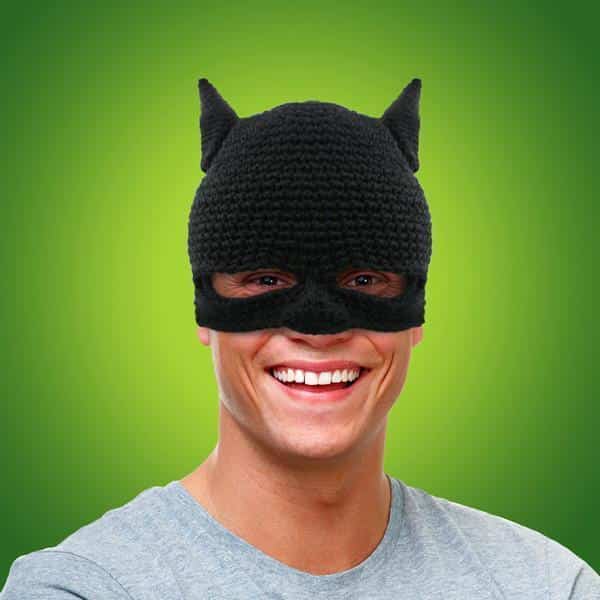 Handmade Bat Mask Beanie - GEEKYGET
