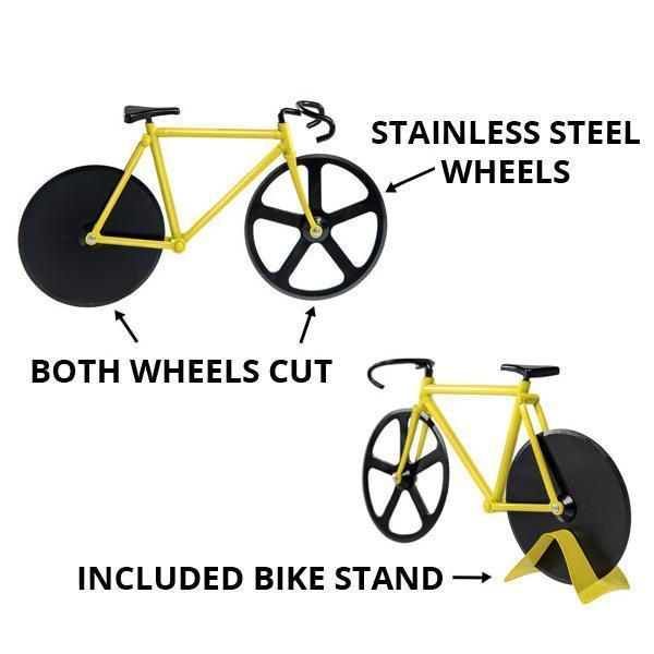 Bicycle Pizza Cutter - GEEKYGET