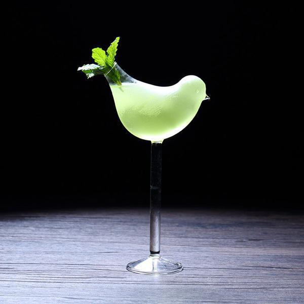 Bird Shaped Cocktail Glass - GEEKYGET
