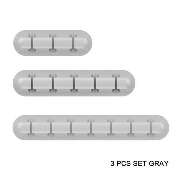 Silicone Cable Holder Organizer Clip - GEEKYGET