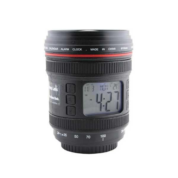 DSLR Camera Lens Projection Alarm Clock - GEEKYGET