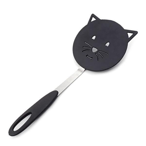 Non-Stick Cat Face Frying Spatula Kitchen Turner - GeekyGet