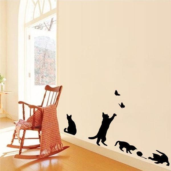 Cat Wall Decal Stickers Set - GEEKYGET