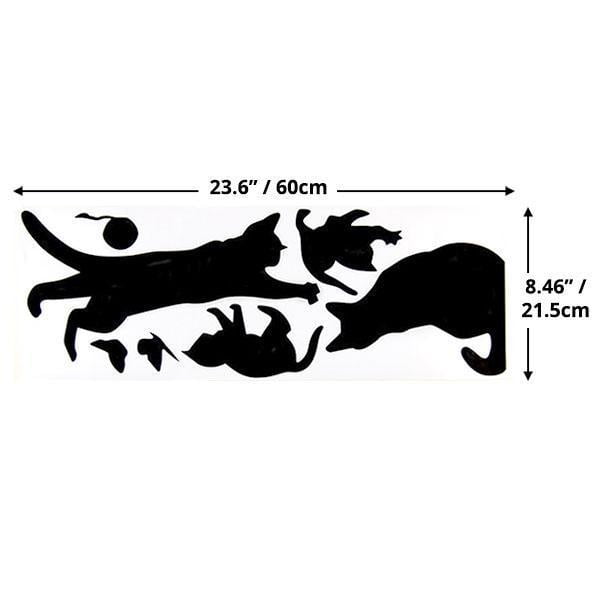 Cat Wall Decal Stickers Set - GEEKYGET