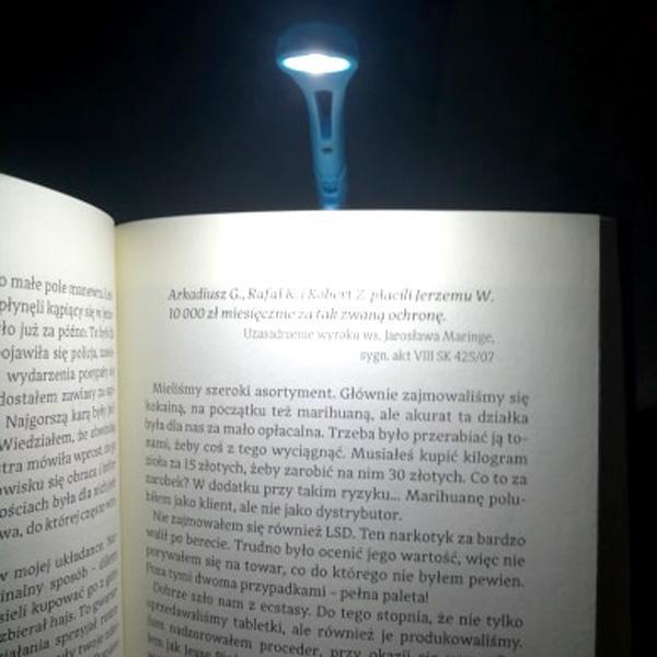 Portable LED Clip On Reading Book Light - GEEKYGET
