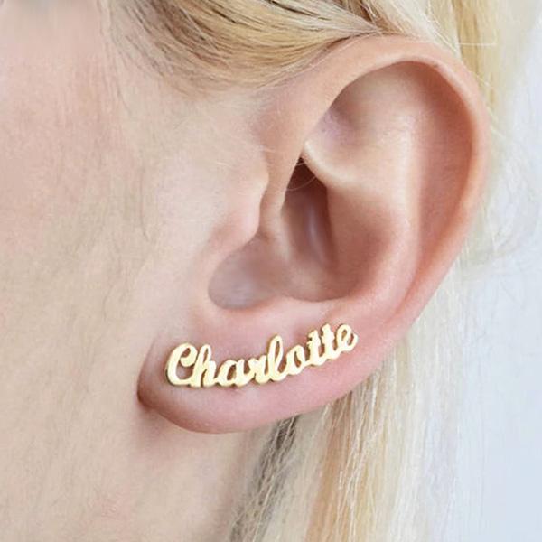 Personalized Custom Made Earrings - GEEKYGET