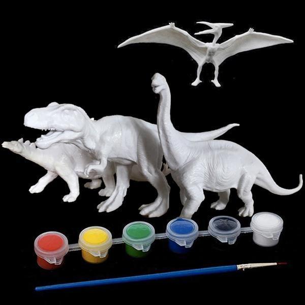Paint Your Own Dinosaur Kit - GEEKYGET®