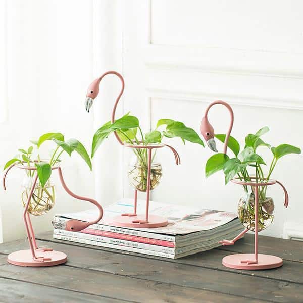 Standing Flamingo Planter - GEEKYGET