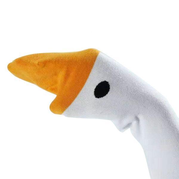 Funny Goose Head Socks - GEEKYGET