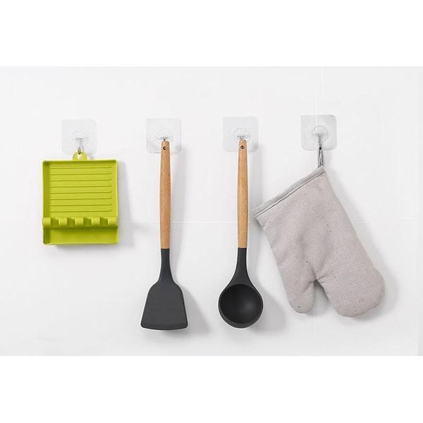 Kitchen Utensil Rest And Cover Lid Holder - GEEKYGET