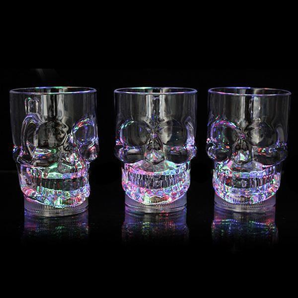 Color Change LED Skull Mug - GEEKYGET