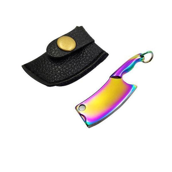 Mini Keychain Knife With Sheath Cover - GEEKYGET