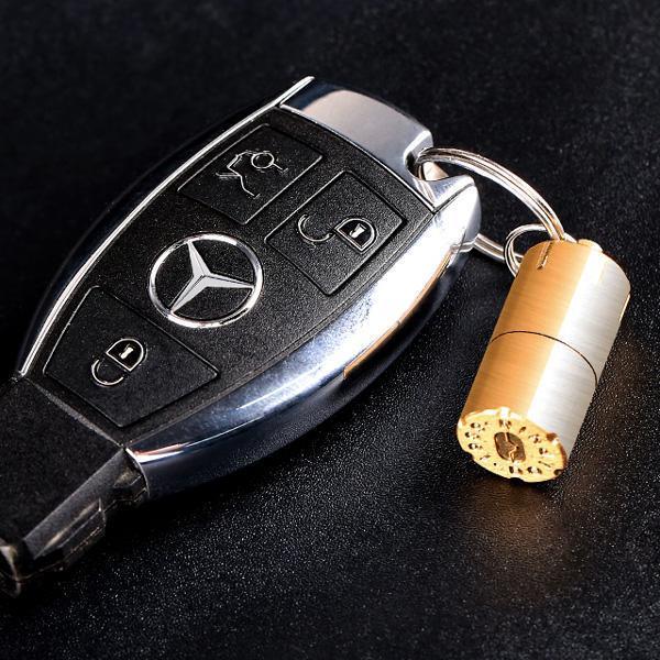 Mini Refillable Keychain Lighter - GEEKYGET
