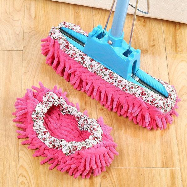 Lazy Mop Microfiber Slippers - GEEKYGET
