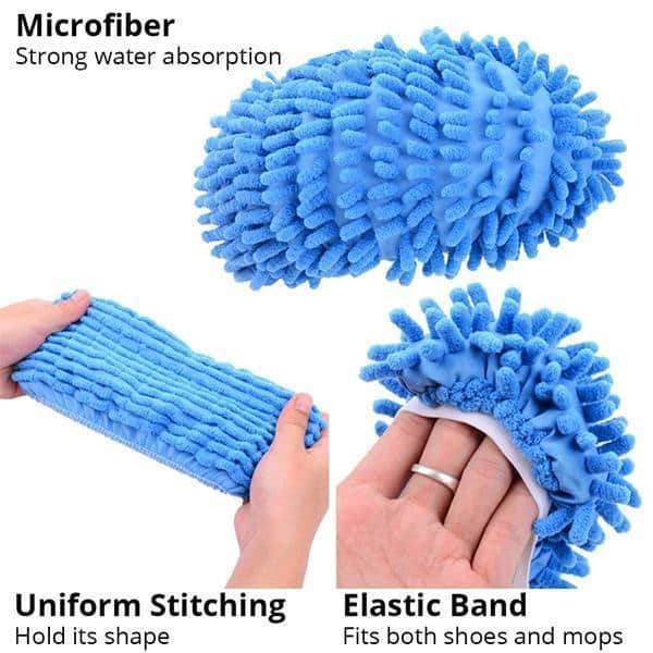Lazy Mop Microfiber Slippers - GEEKYGET