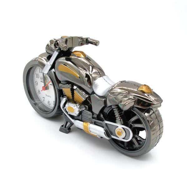 Racing Motorbike Shaped Alarm Clock - GEEKYGET