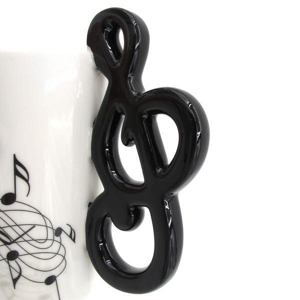 Handmade Musical Note Mug - GEEKYGET