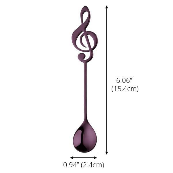 Musical Note Clef Spoon - GEEKYGET