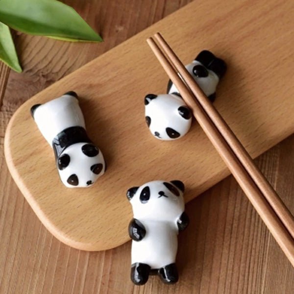 Ceramic Panda Paintbrush Chopsticks Holder - GEEKYGET®