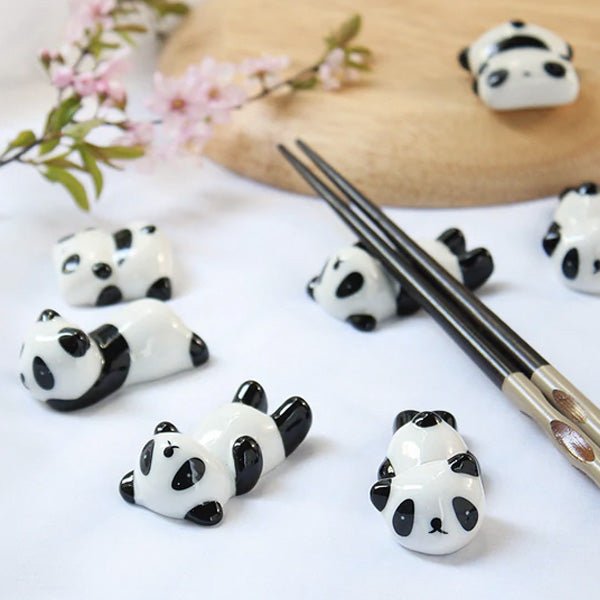 Ceramic Panda Paintbrush Chopsticks Holder - GEEKYGET®