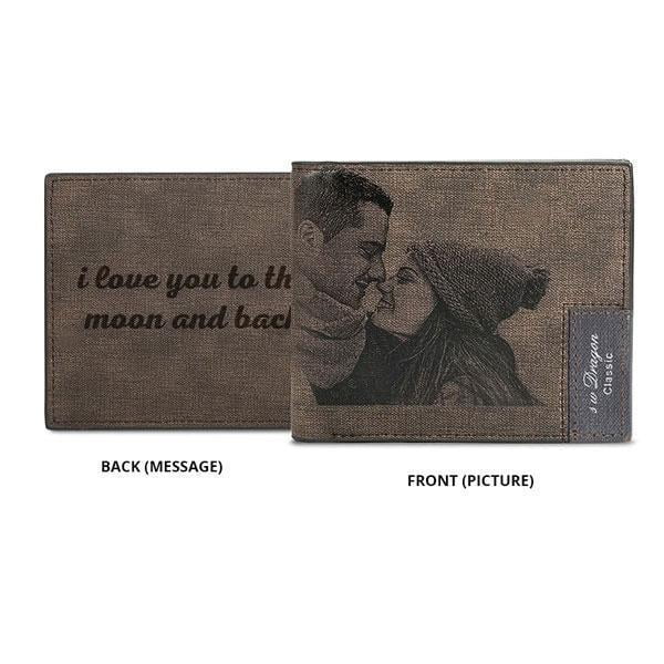 Personalized Custom Printed Photo Wallet - GEEKYGET