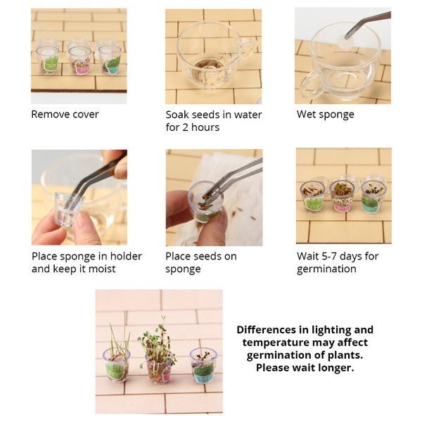 Real Mini Potted Plant Pens - GEEKYGET