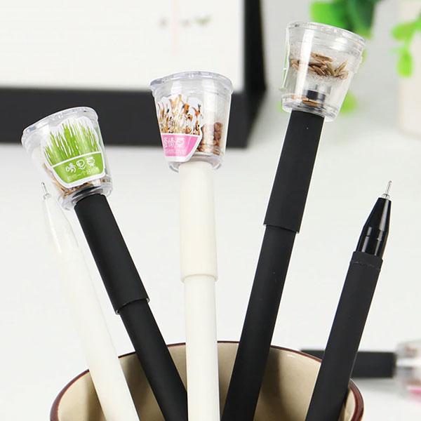 Real Mini Potted Plant Pens - GEEKYGET