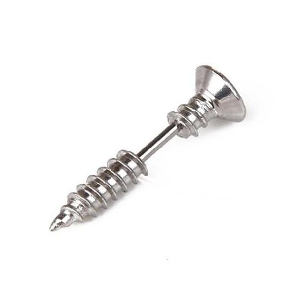 Through Your Ear Screw Earrings - GeekyGet