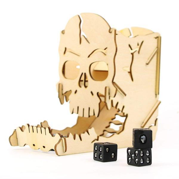 Black Skull Dice - GEEKYGET