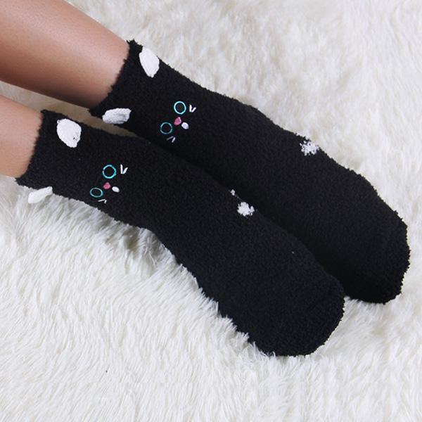 Soft Kitty Indoor Socks - GEEKYGET