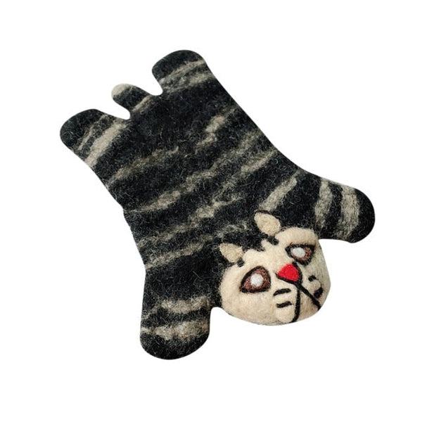 Squashed Cartoon Animal Felt Coasters - GEEKYGET