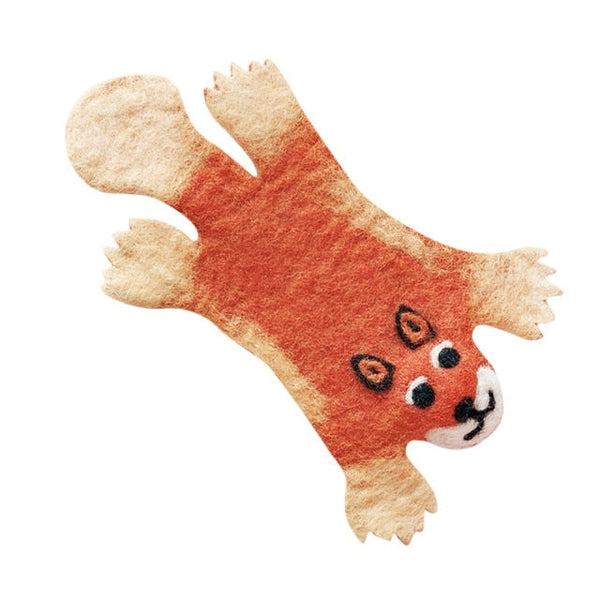 Squashed Cartoon Animal Felt Coasters - GEEKYGET