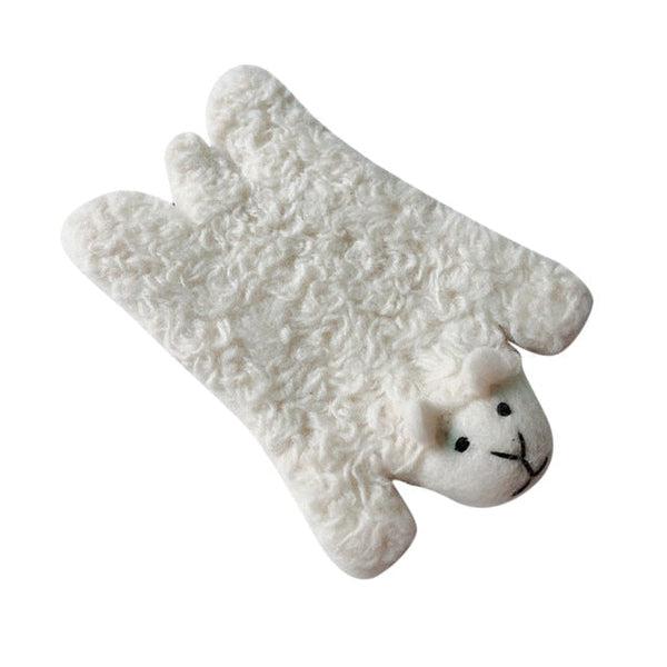 Squashed Cartoon Animal Felt Coasters - GeekyGet