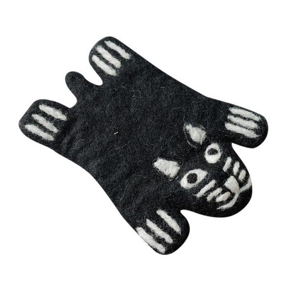 Squashed Cartoon Animal Felt Coasters - GEEKYGET