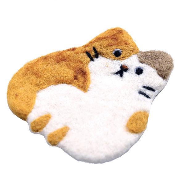 Squashed Cartoon Animal Felt Coasters - GEEKYGET