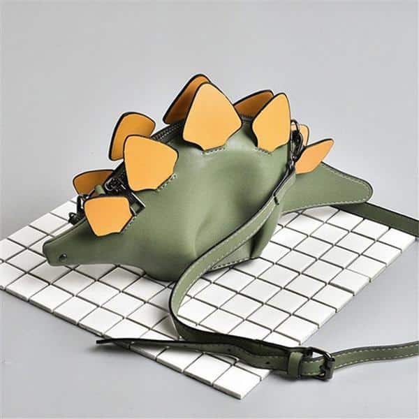 Dino Stegosaurus Crossbody Purse Bag - GEEKYGET