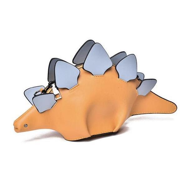 Dino Stegosaurus Crossbody Purse Bag - GEEKYGET