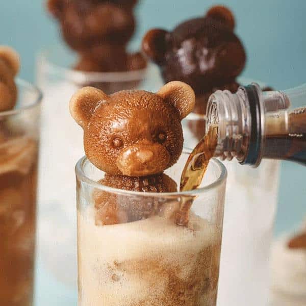 Large 3D Teddy Bear Silicone Ice Mold - GEEKYGET