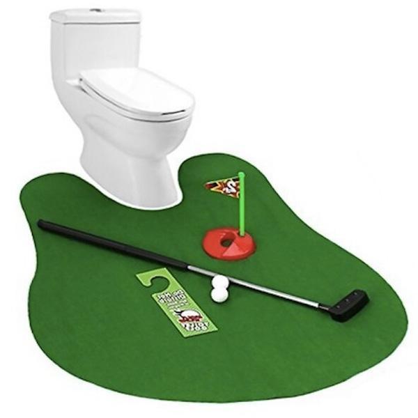 Potty Putter Toilet Golf Game - GEEKYGET