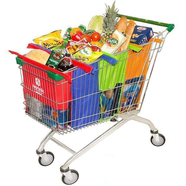 Reusable Trolley Bags with Insulation - GeekyGet