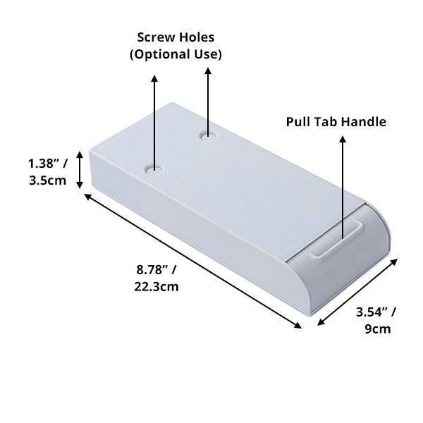 Self Adhesive Under Desk Drawer Organizer - GEEKYGET