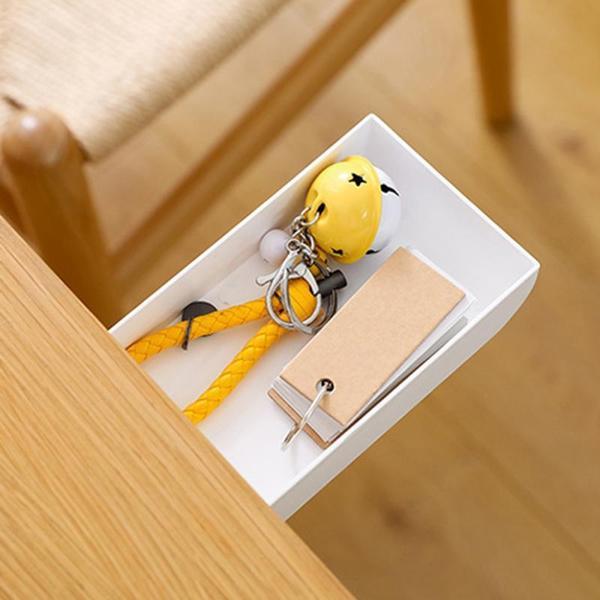 Self Adhesive Under Desk Drawer Organizer - GEEKYGET