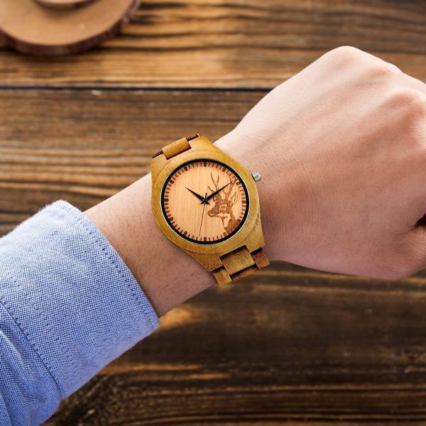 Handmade Wood Watch - GEEKYGET