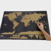 Scratch Off World Map Posters - GEEKYGET