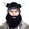 Handmade Knitted Viking Beard Beanie - GEEKYGET