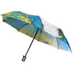 World Map Automatic Umbrella - GEEKYGET
