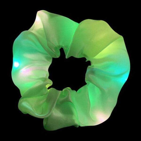 LED Light Scrunchies Luminous Hair Bow - GEEKYGET